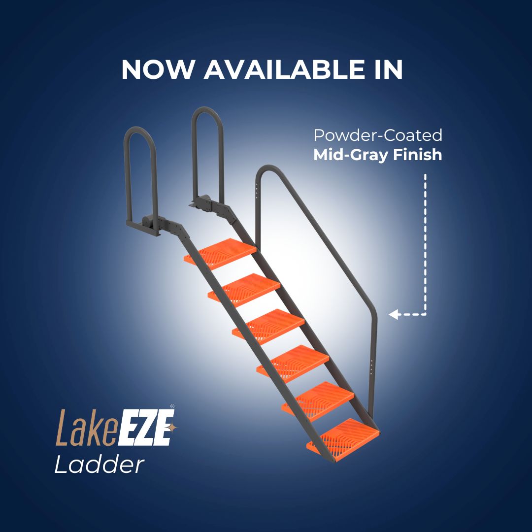 Dock Ladder with Sleek Design & Easy Operation | LakeEze