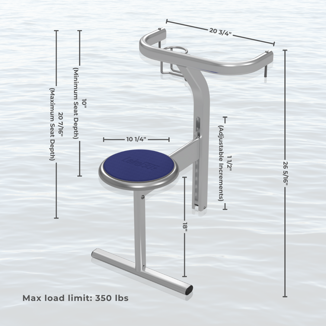 Pool Stools for Safer, Easier Water Entry | LakeEze