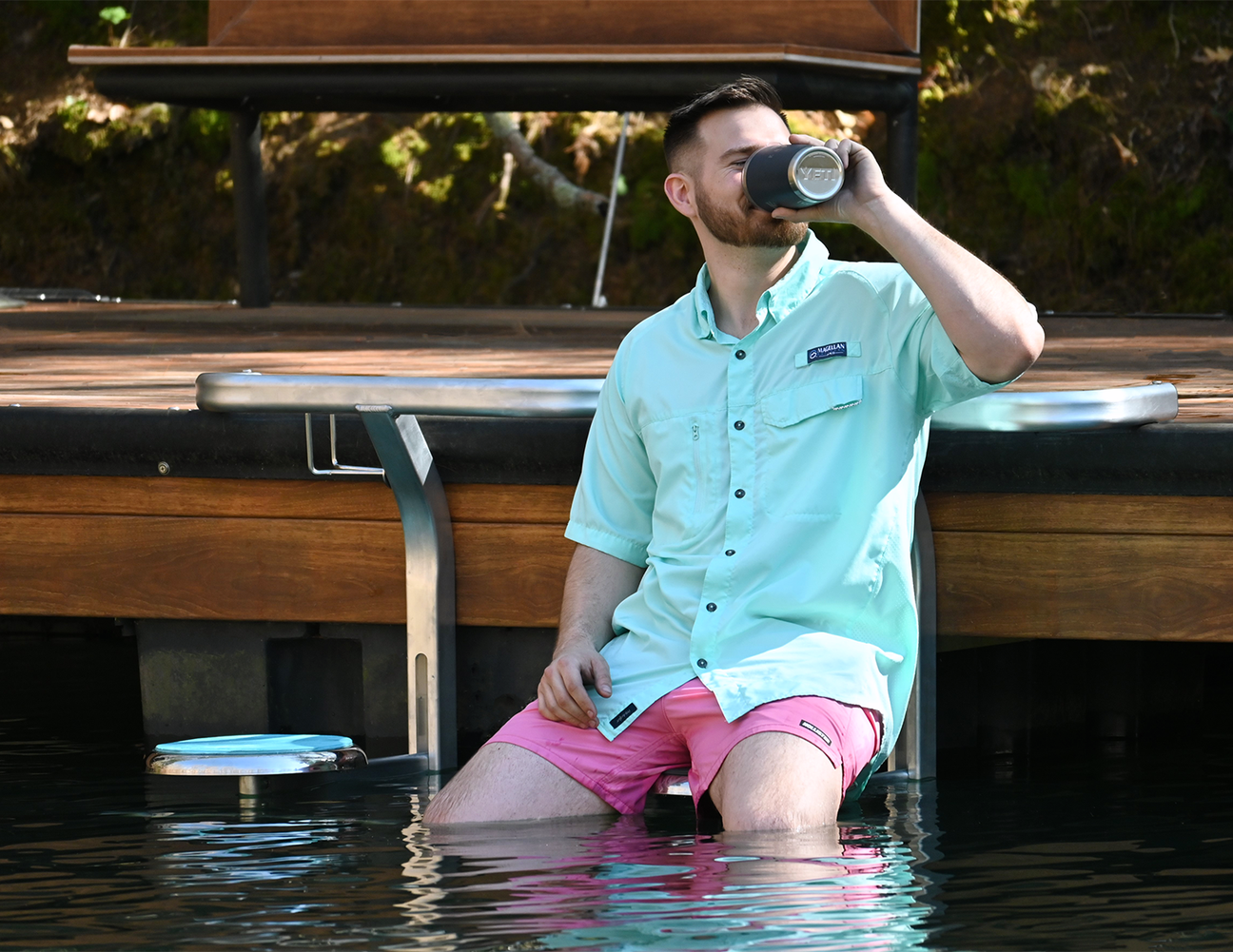 Pool Stools for Safer, Easier Water Entry | LakeEze